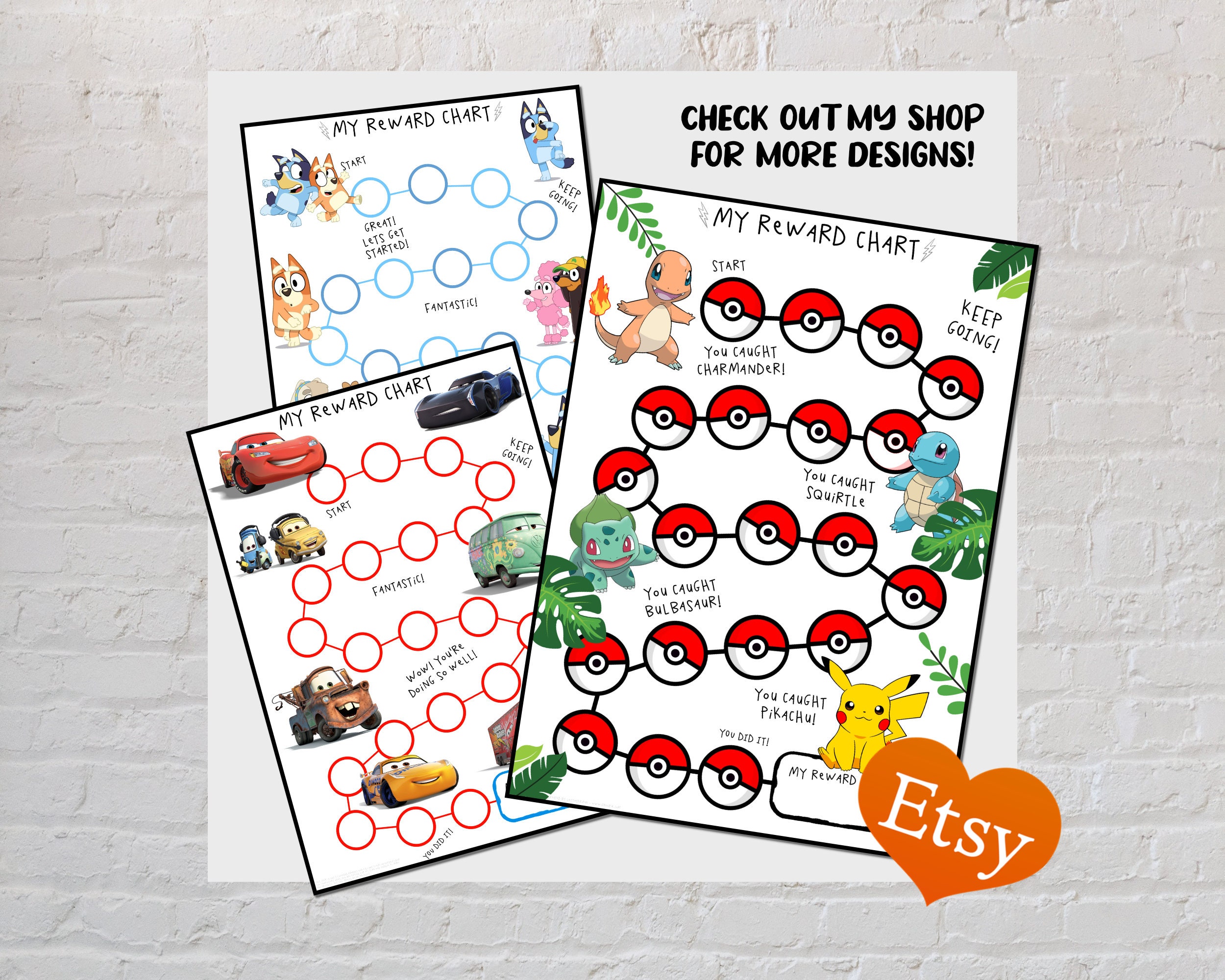 Super Mario Reward Chart for Kids Behaviour Chart Printable - Etsy UK