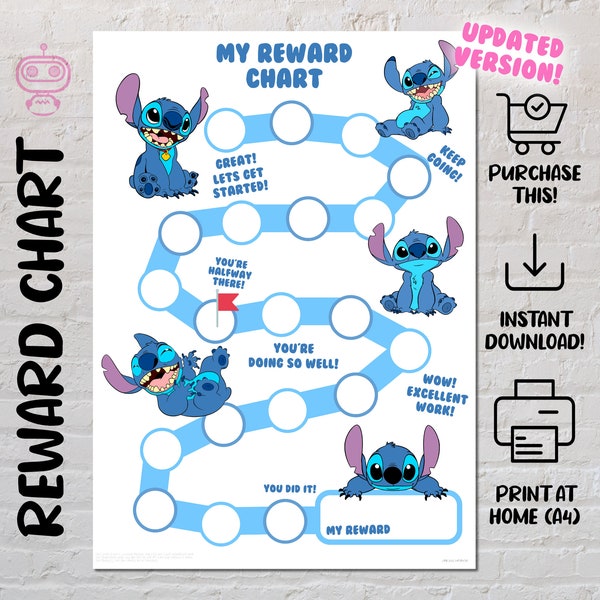 Lilo and Stitch Token Board - Etsy