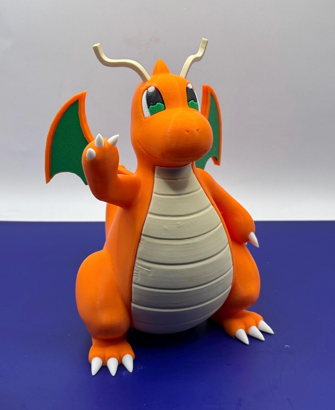 3d Printed Dragonite Multi Color Figure Assembled or Unassembled - Etsy