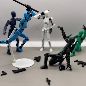 Super Fun 3d Printed Dummy 13 Action Figures!! - Etsy