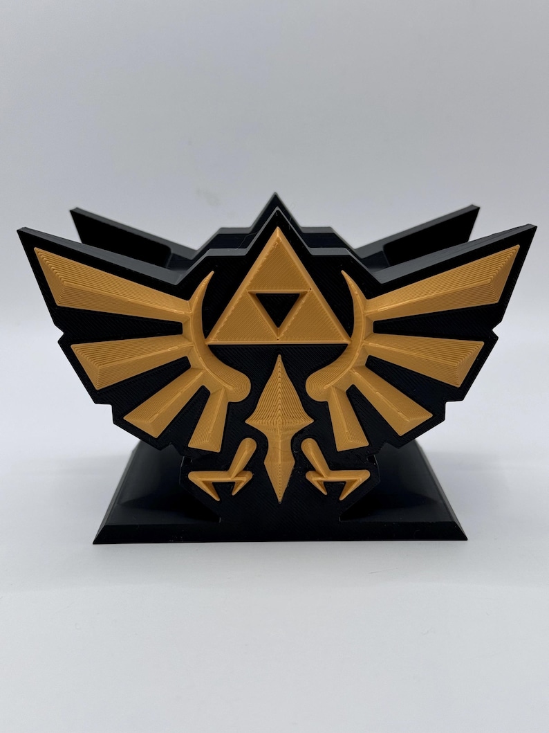 Legend of Zelda Triforce Joystick Stand – 3D Printed Gaming Accessory ...