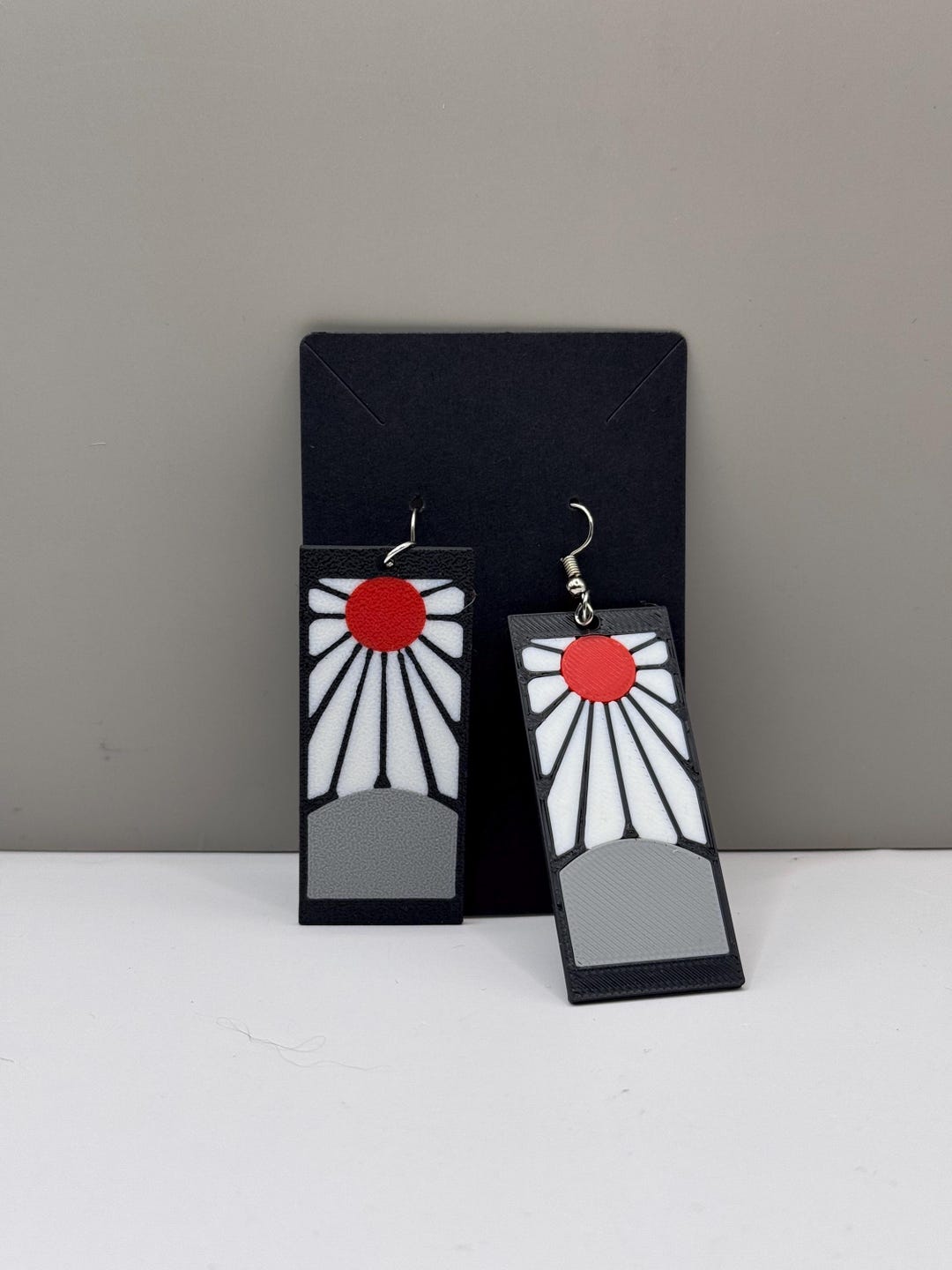3D Printed Demon Slayer Earrings | Cosplay Accessories | Anime-inspired ...