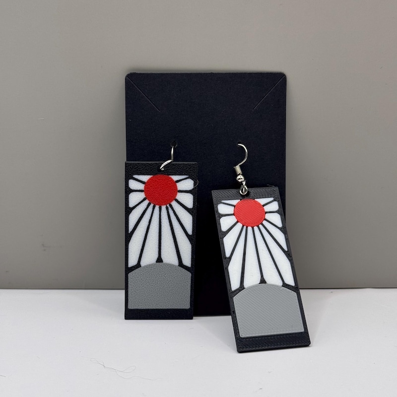 Demon Slayer Earrings - Etsy UK