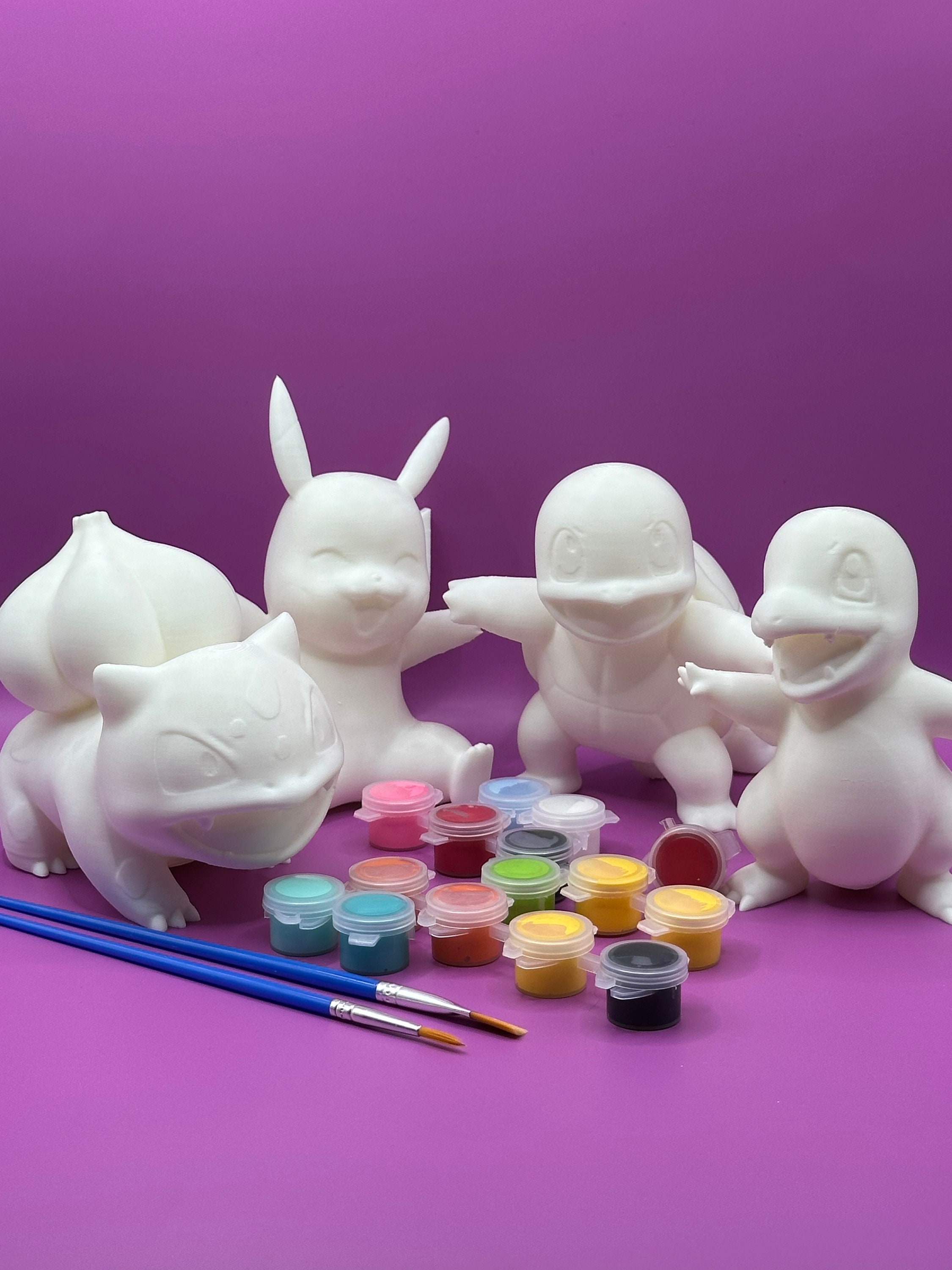 Custom 3D Printed Paint Kits Gift Decor Family Fun Non Toxic Paint - Etsy