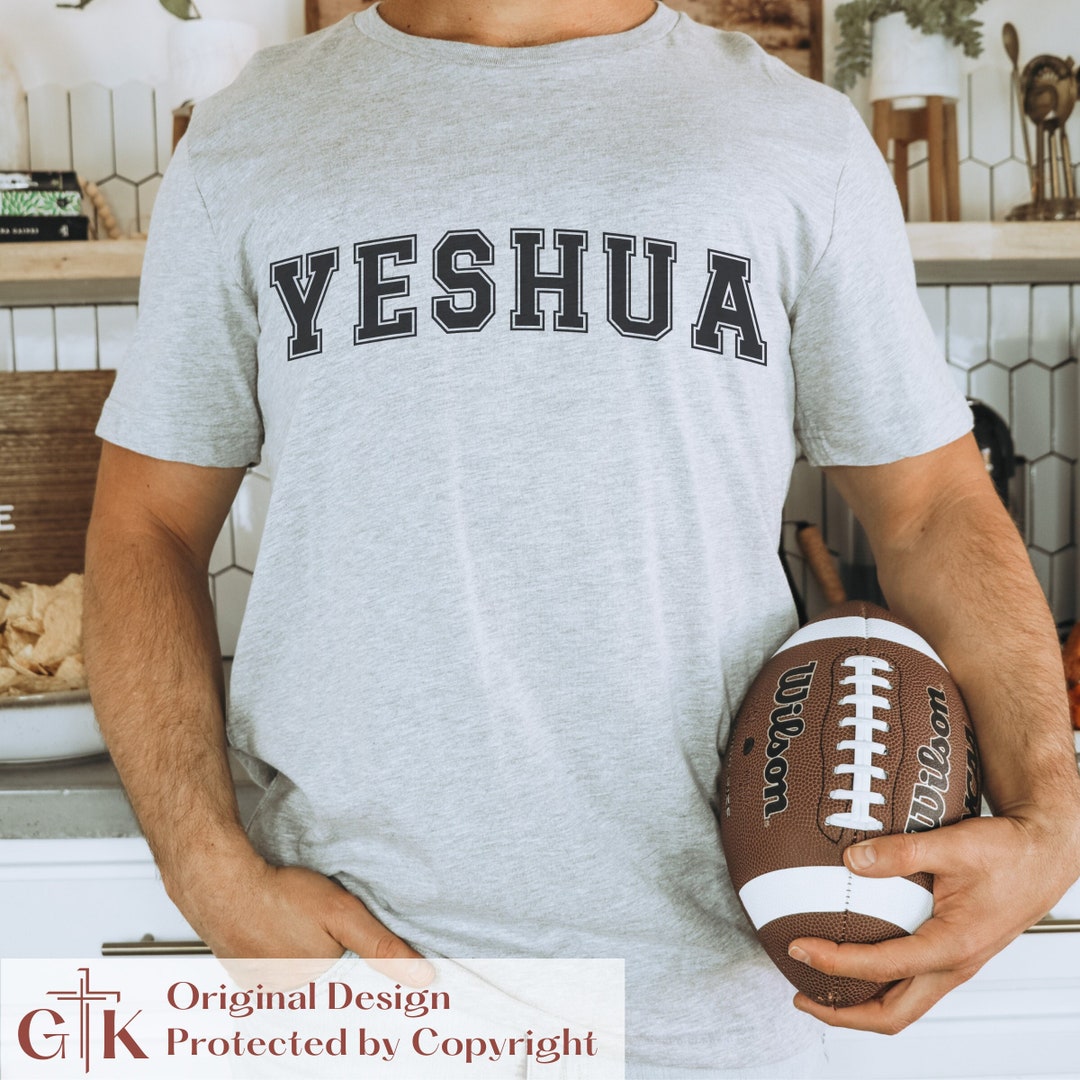 Yeshua Shirt Varsity Font Yeshua Tshirt Christian Yeshua T Shirts for ...