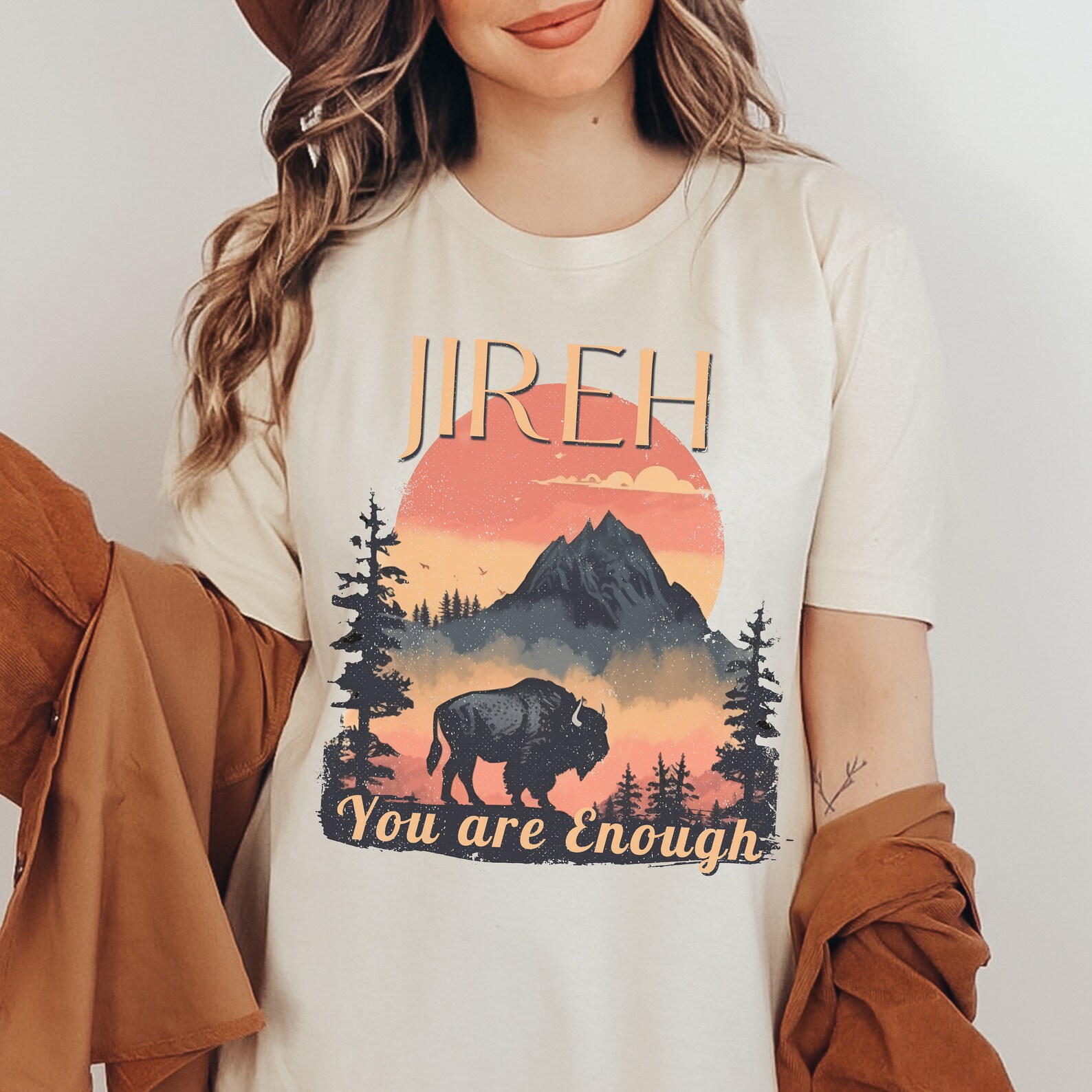 Jireh You Are Enough Shirt | Jehovah Jireh Tshirt | Vibey Christian ...