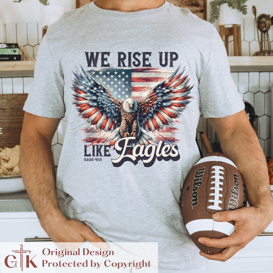 Isaiah 40 31 Shirt for Men | Rise up Tshirt for Men Patriotic | Isaiah ...