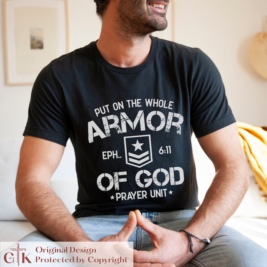 Armor of God Shirt for Men | Armour of God Shirt for Men | Ephesians ...
