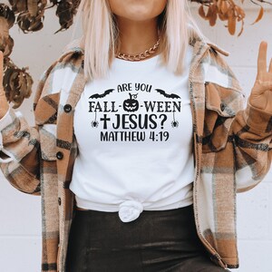 Christian Halloween Shirt | Halloween Christian Shirts | It's Fall Y ...