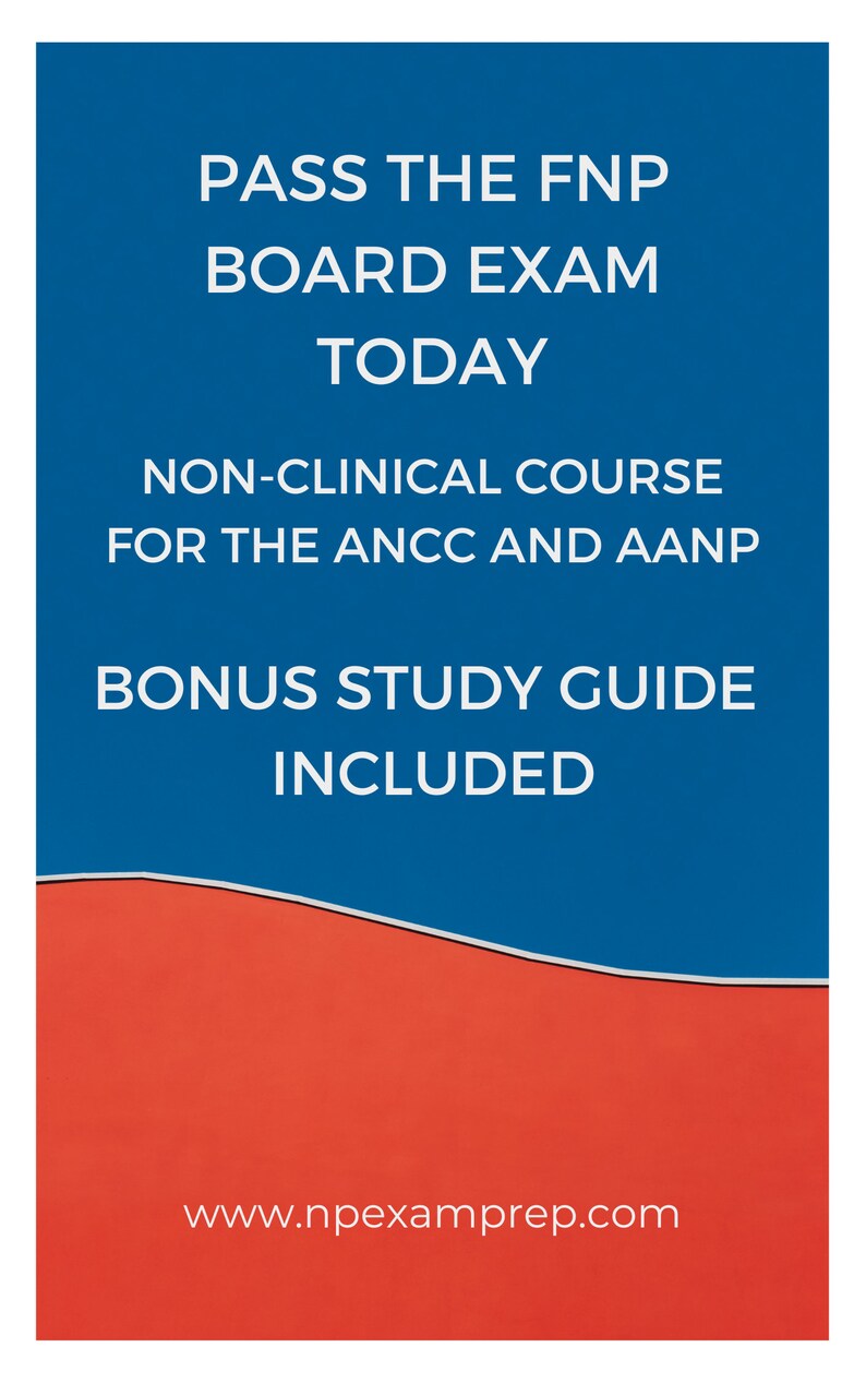 FNP Nonclinical Course for the ANCC & AANP Board Exam - Etsy