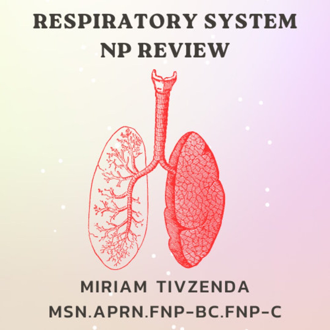 Respiratory System NP Review for the Board Exam - Etsy