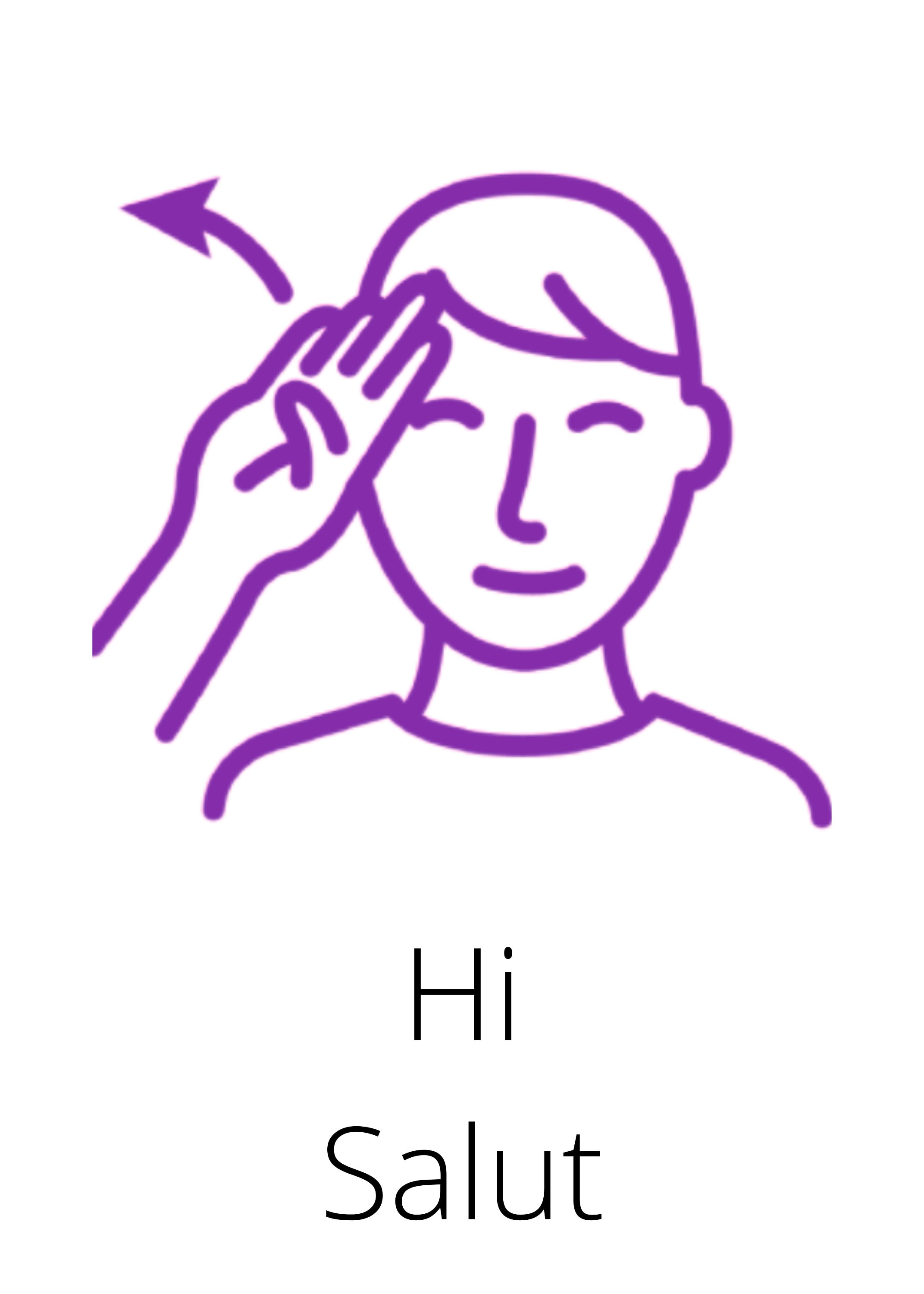 Baby's First Words Sign Language and French FLASHCARDS 25 Pages Matte ...