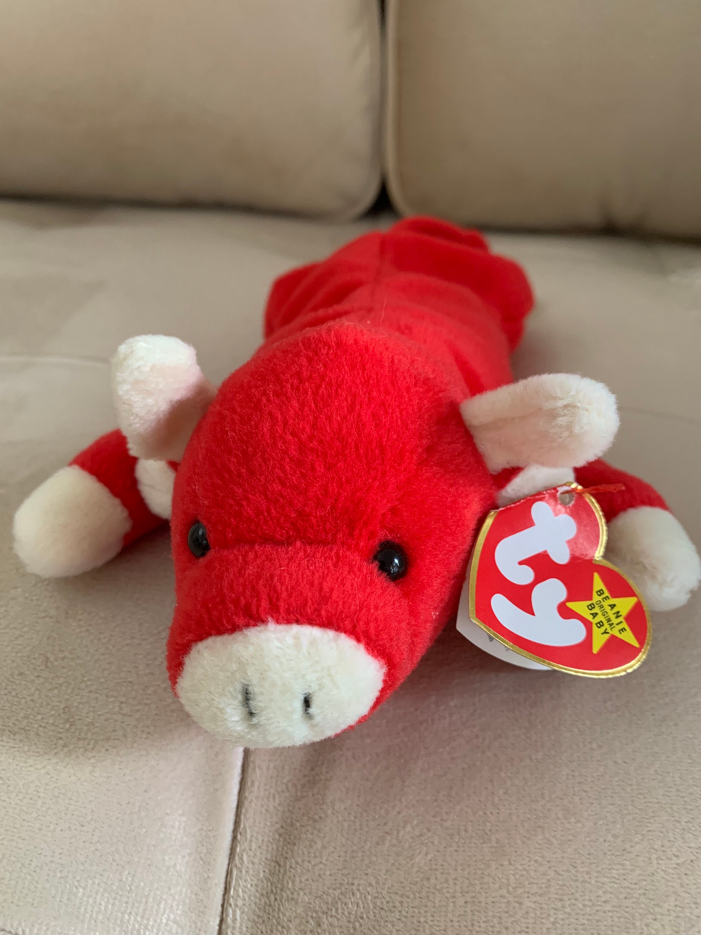 1995 SNORT THE BULL BEANIE BABY - munimoro.gob.pe