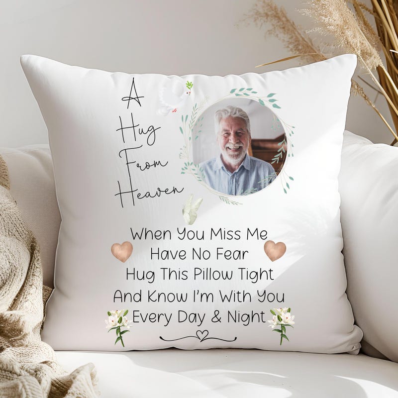 Mom in Heaven Pillow - Etsy UK