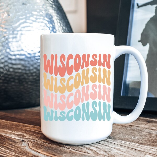 Wisconsin Coffee Mug - Etsy