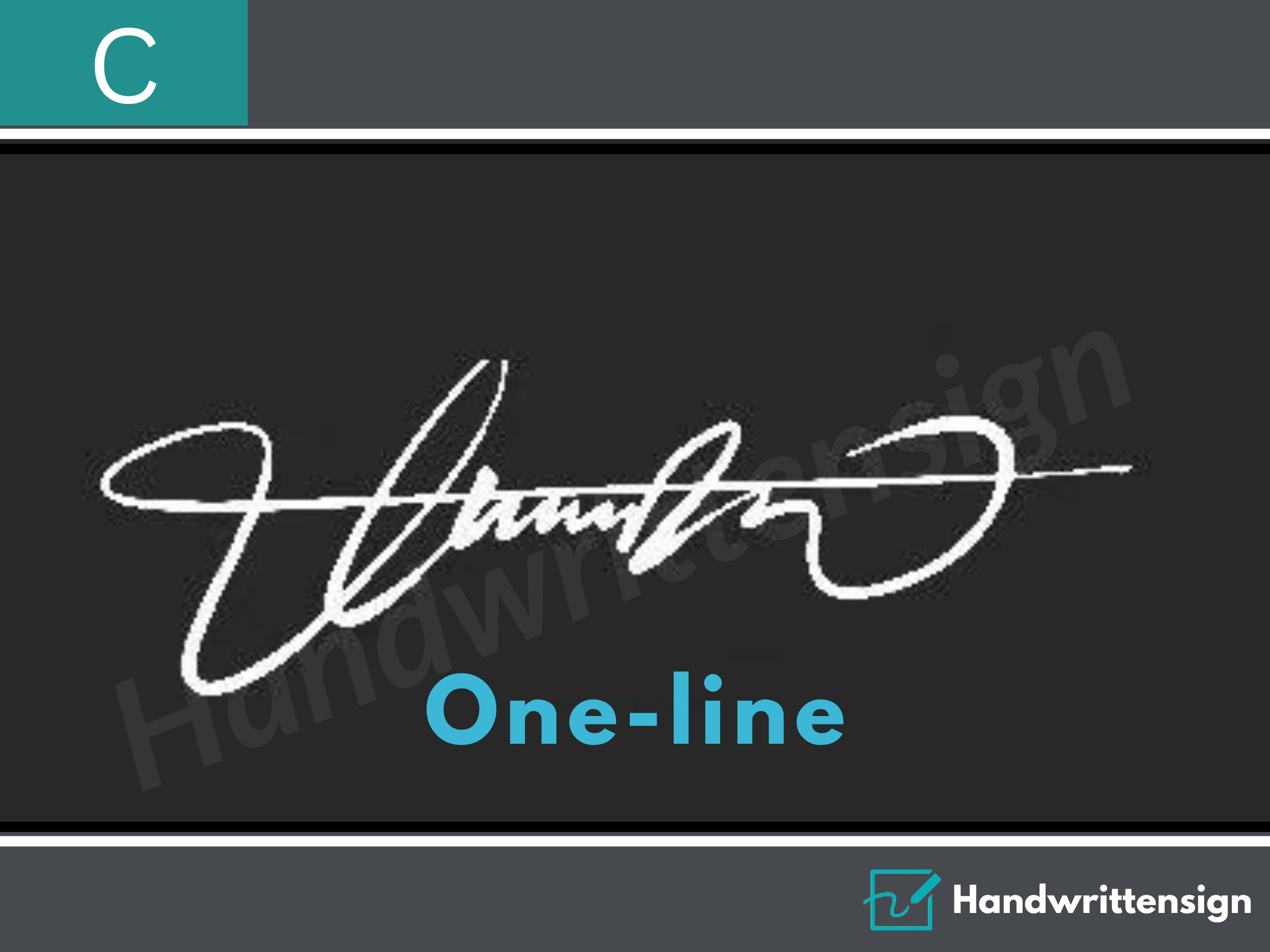 Custom Signature Design Real Handwritten Style Digital - Etsy Australia
