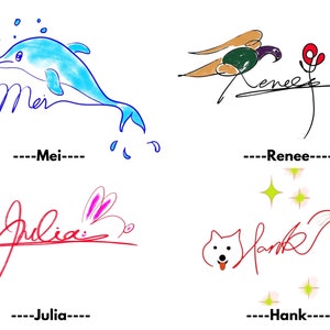 Signature Logo Design Real Handwritting Style Wedding Signature ...