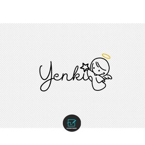 Cute Signature Logo Design | Logo Design for Social Media Creators ...