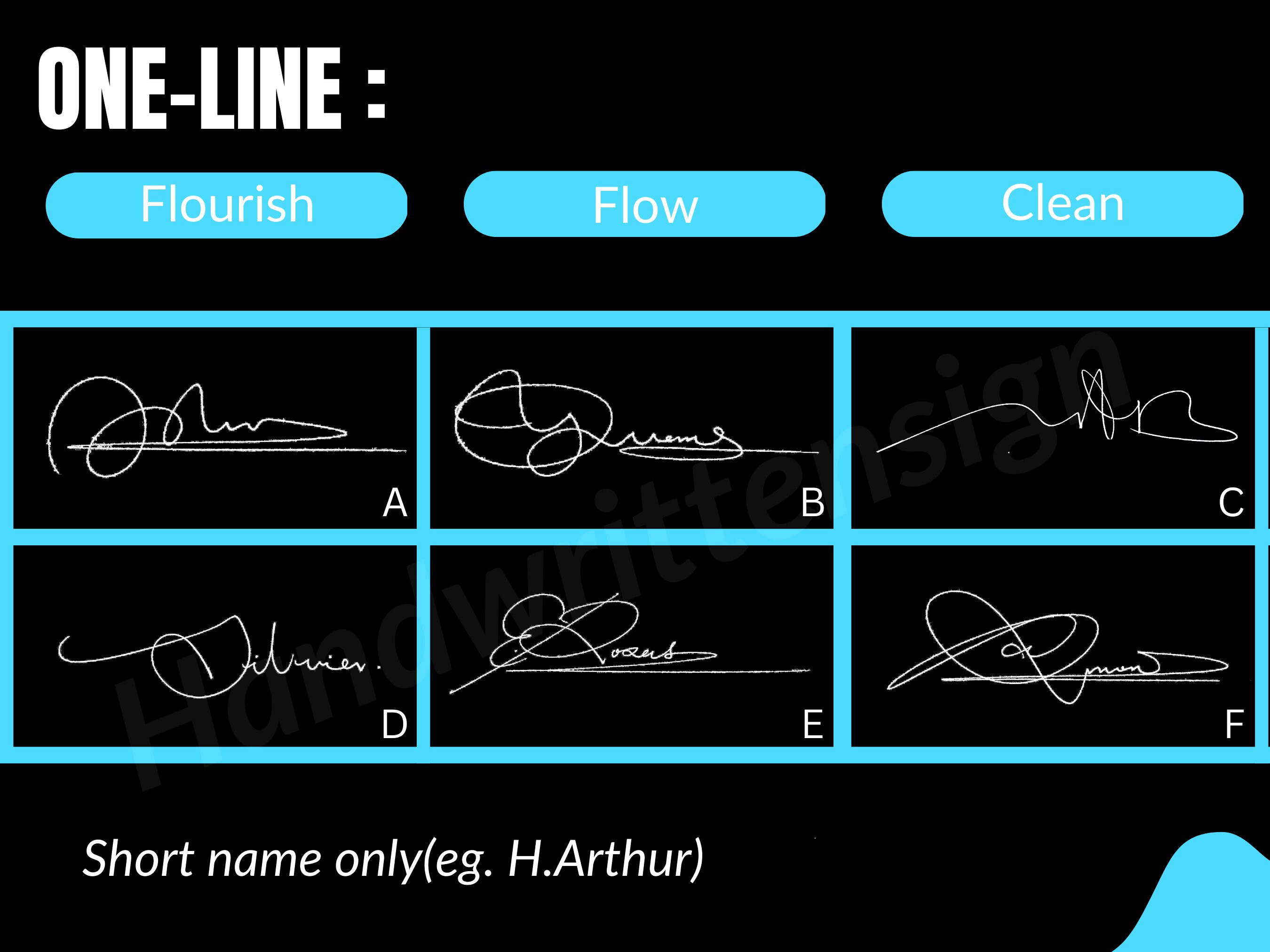 Signatures Samples C