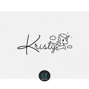 Cute Signature Logo Design | Logo Design for Social Media Creators ...