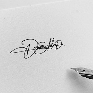 Custom Signature Logo Design: Handwritten Style (digital Delivery) - Etsy