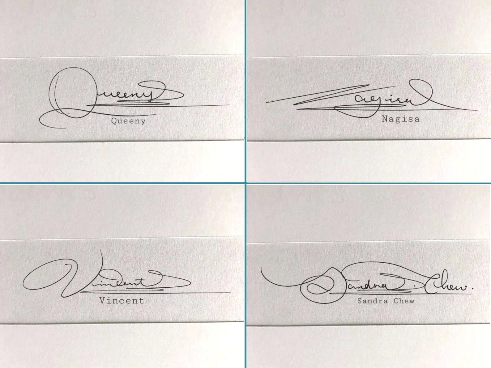 Business Signature Real Handwritten Style custom Signature - Etsy