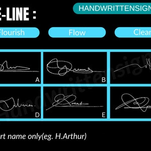 Custom Signature Design | Real Handwritten Styles | Best Gift for Your ...