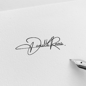 Signature Logo Design | Real Handwritting Style | Wedding Signature ...