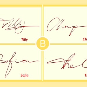 Personalized Calligraphy Signature Logo Design (digital Delivery) - Etsy