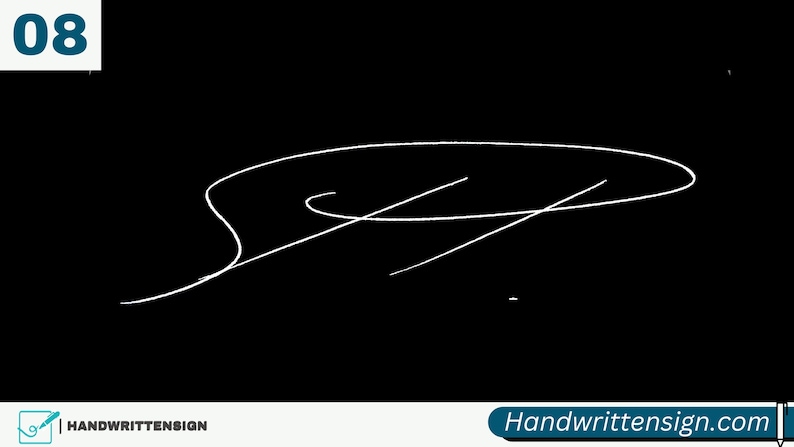 Buy Custom 'S' Letter Signature Design | Handwritten Style (digital ...