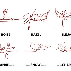 Signature Logo Design Real Handwritting Style Wedding Signature ...