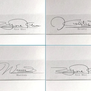 Business Signature Design | Real Handwritten Style | Wedding Signature ...