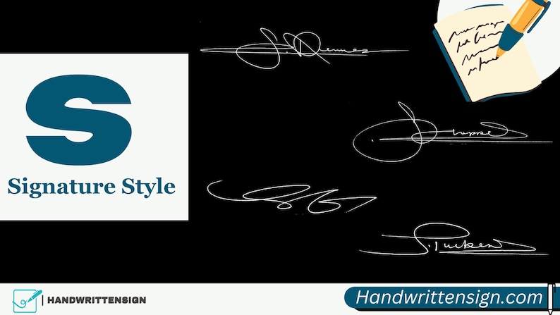 Buy Custom 'S' Letter Signature Design | Handwritten Style (digital ...