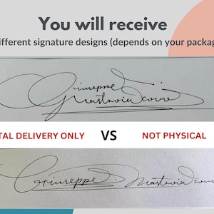 Business Signature Design | Real Handwritten Style | Wedding Signature ...