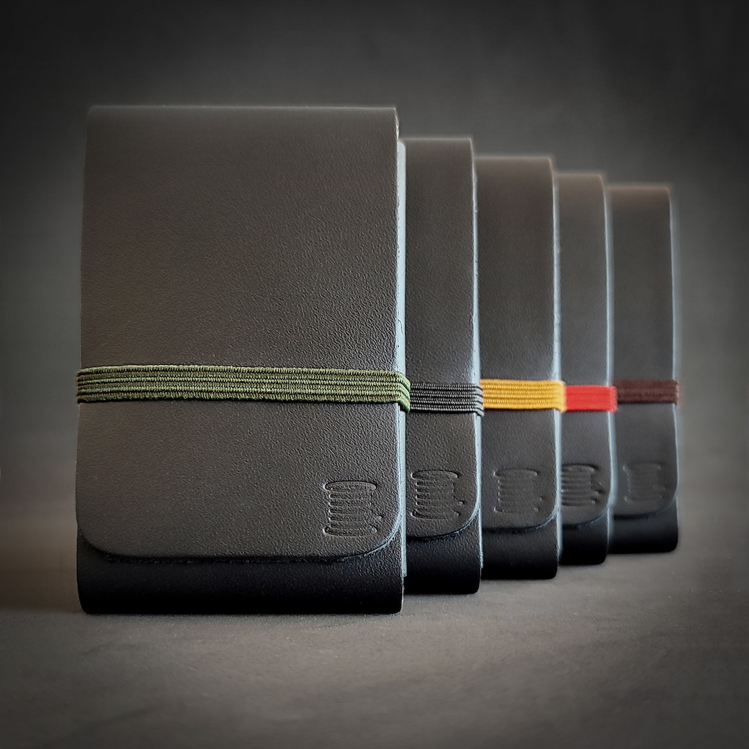 Minimalist Leather Wallet, for Man and Women, Made by Hand With ...