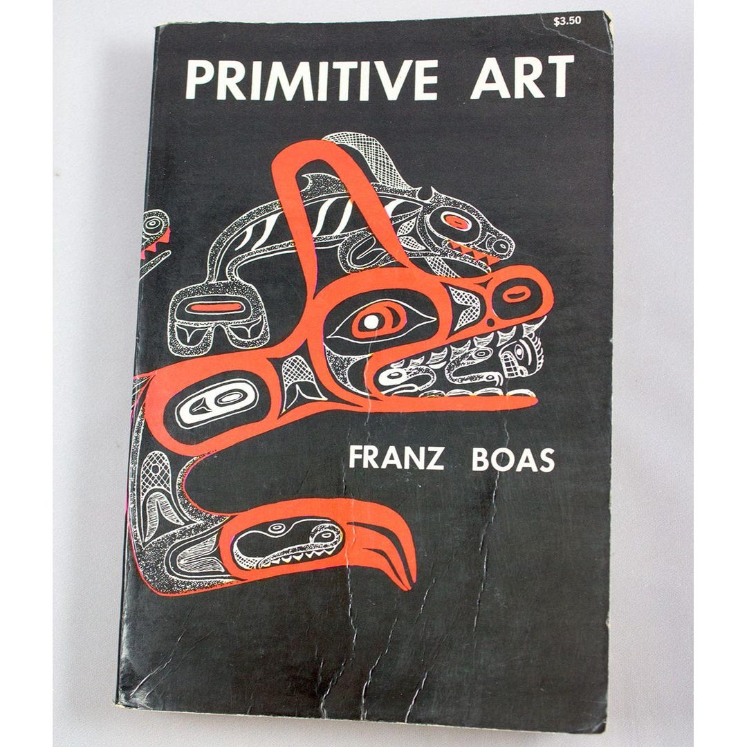 Primitive Art by Franz Boas 1955 Indigenous Art Inuit Native Alaska ...