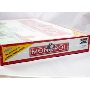 Parker Hasbro Monopoly Board Game Monopol Swedish Version 2001 NEW ...