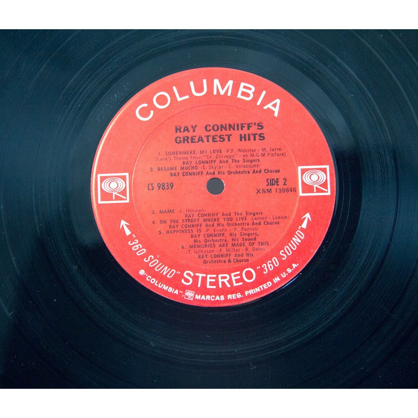 Ray Conniff's Greatest Hits 1968 Stereo LP Vinyl Album CS 9839 - Etsy