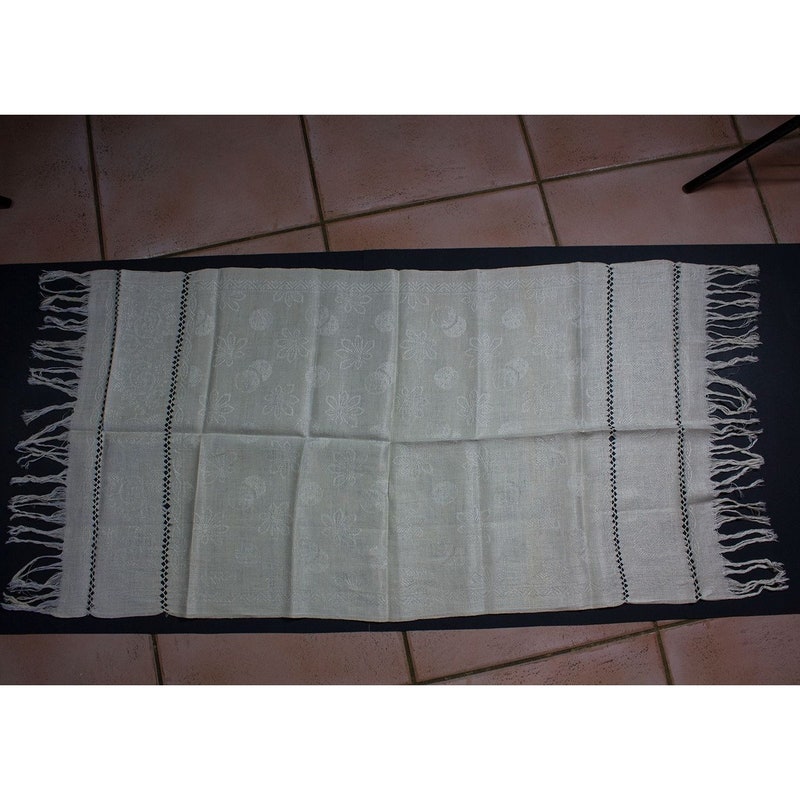 White Table Runner Fringe - Etsy