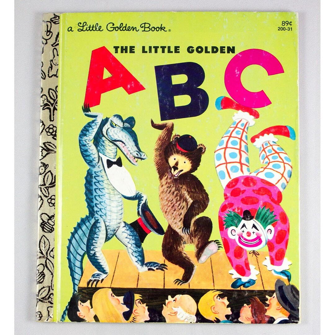 The Little Golden ABC A Little Golden Book Number 200-31 44th Printing 1982 - Etsy
