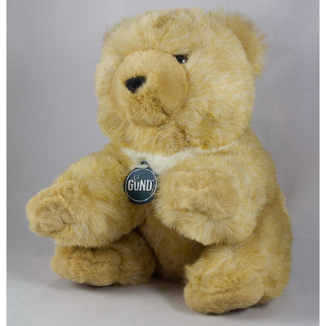GUND 1979 Honey Bear Collectors Classic Tan Plush Teddy Bear 10" - Etsy