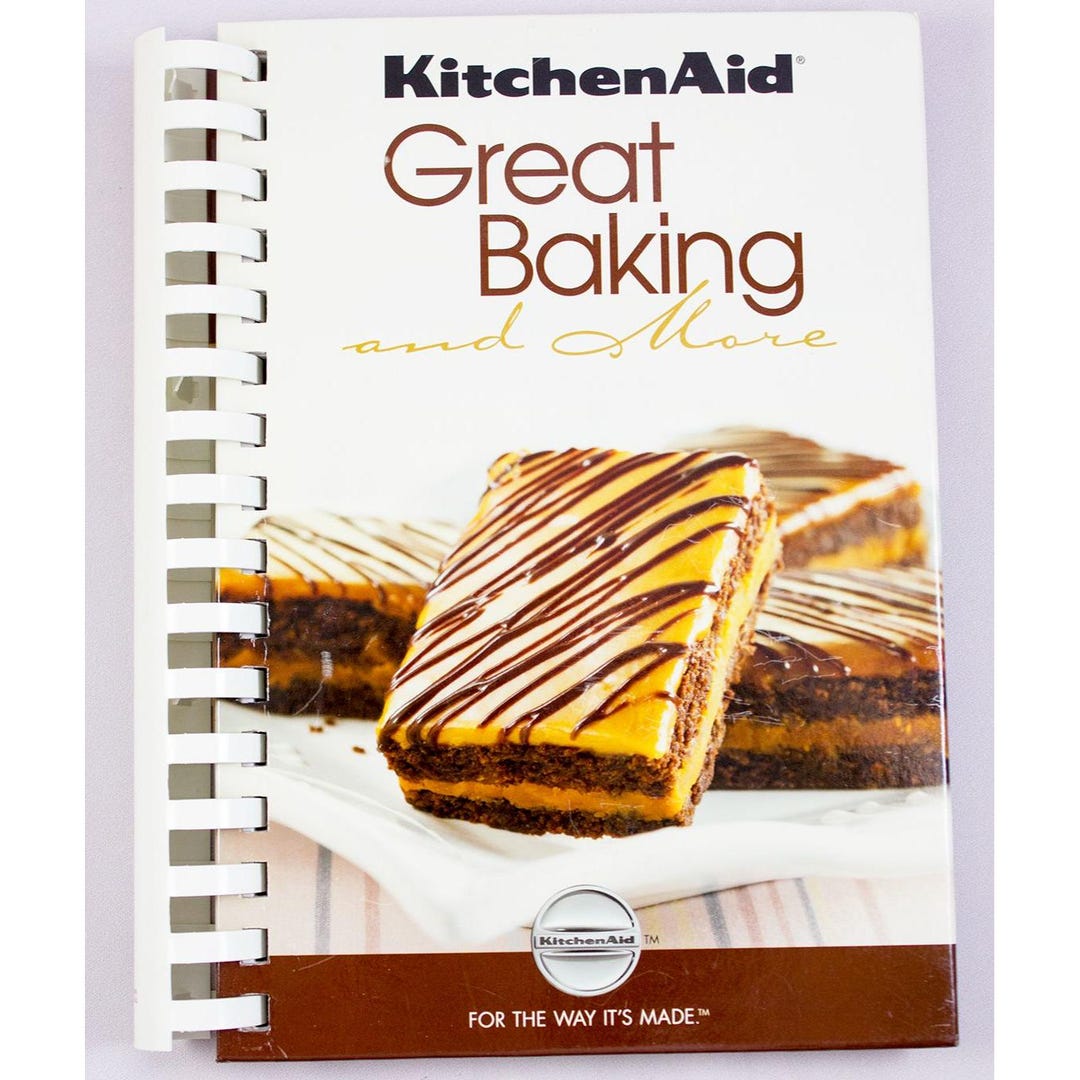 Kitchenaid Great Baking & More Recipe Book 2005 HC - Etsy
