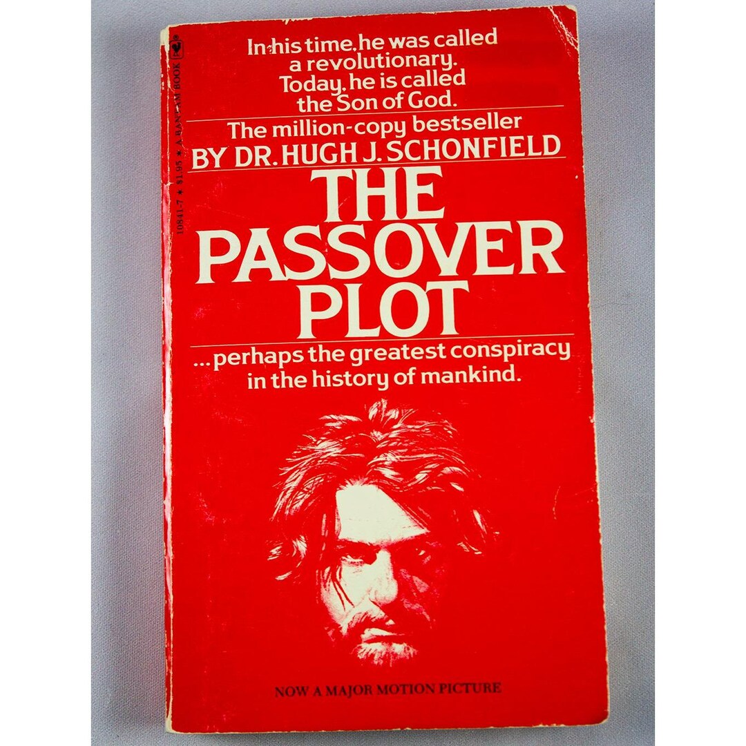 The Passover Plot by Dr. Hugh J. Schonfield PB Bantam Books 1977 20th Printing - Etsy