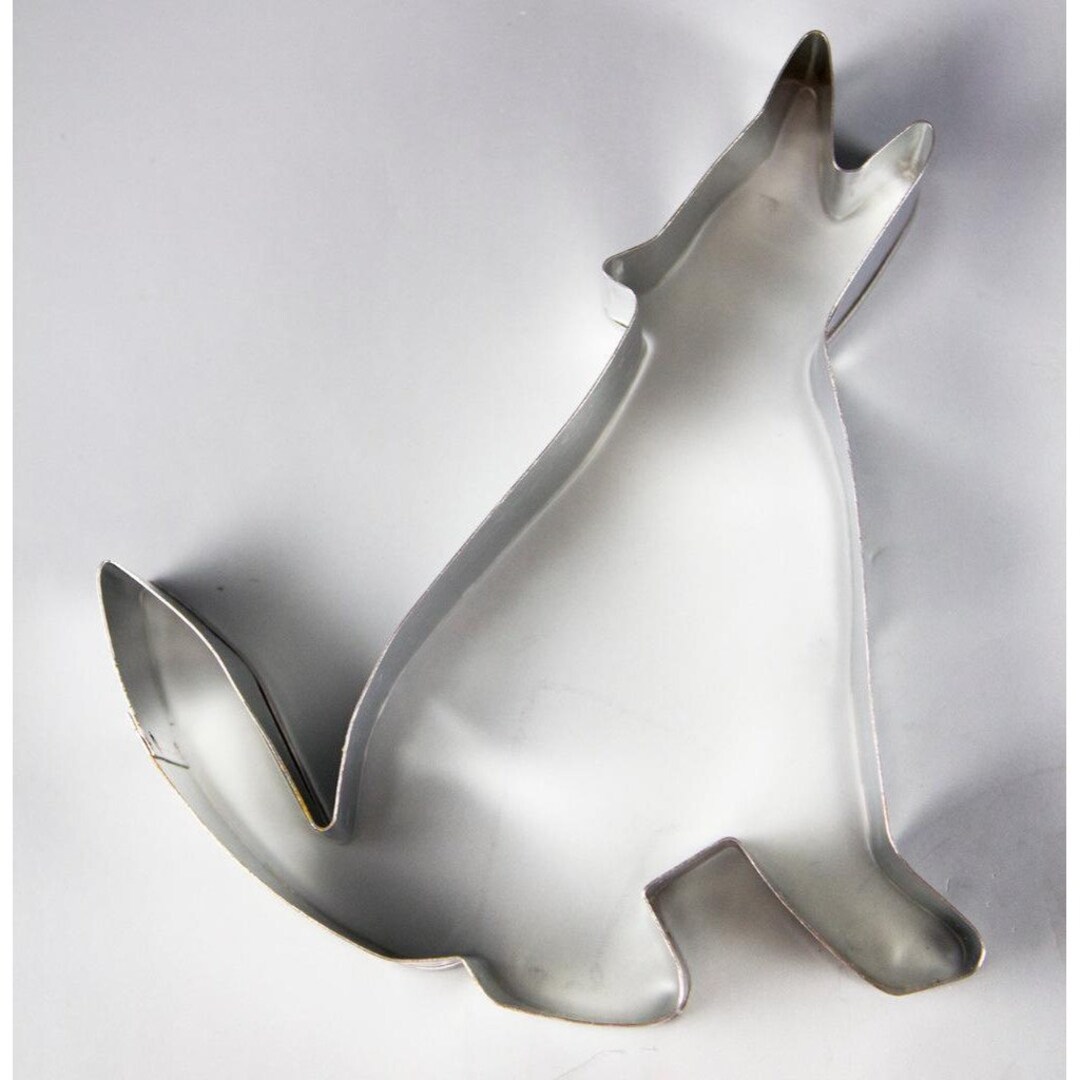 Large Metal Howling Coyote Cookie Cutter Southwest Western - Etsy