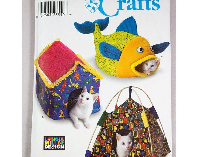 Simplicity Crafts Sewing Pattern 9004 Cat Beds UNCUT - Etsy
