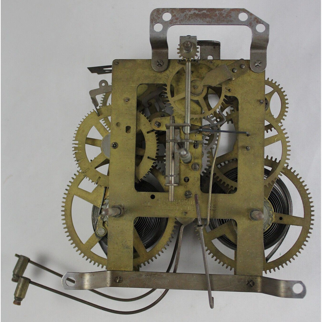 Vintage E. Ingraham 11 35 Clock Movement Two Chime Hammers - Etsy