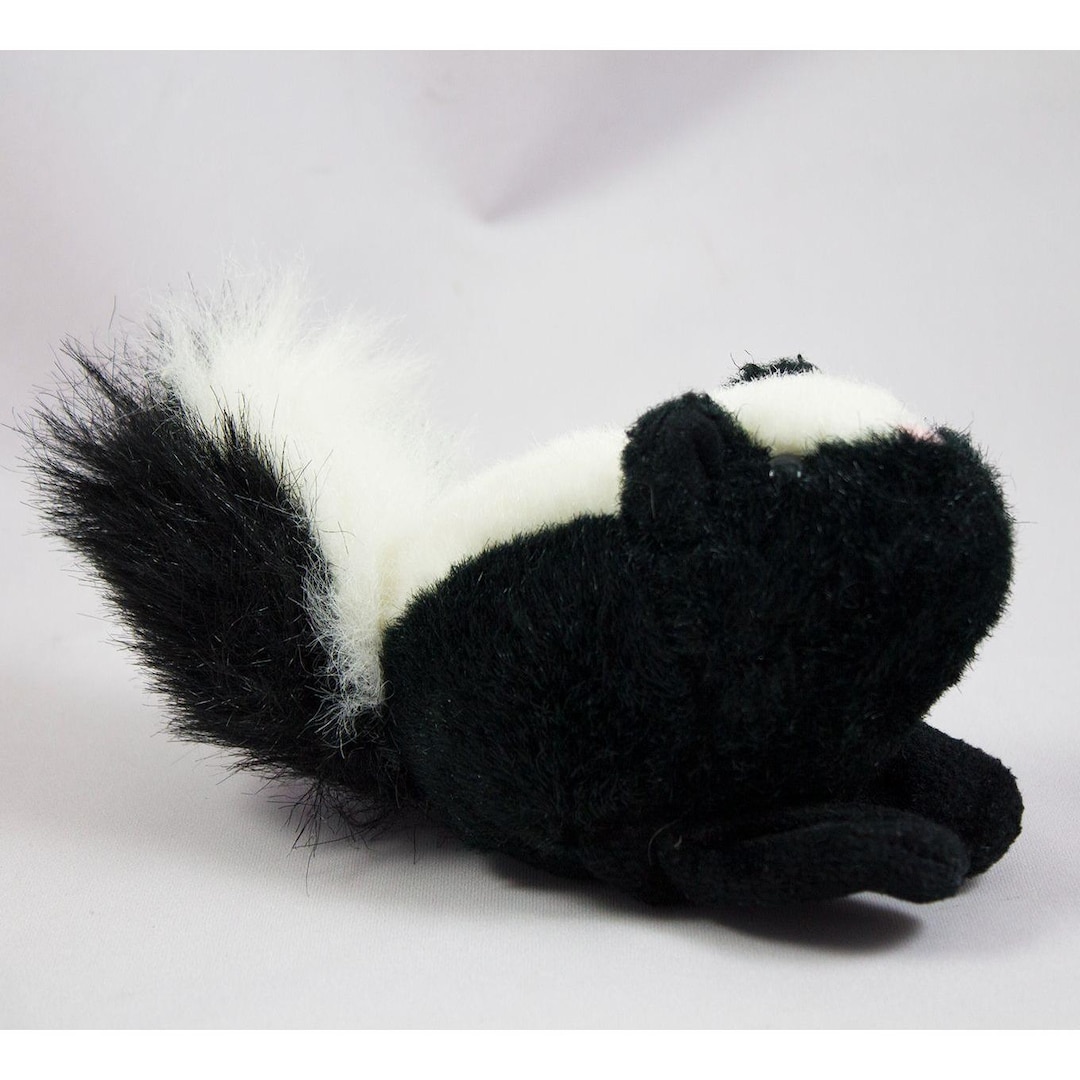 Mary Meyer 1995 Skunk Finger Puppet Tippy Toes stinky Plush Toy - Etsy