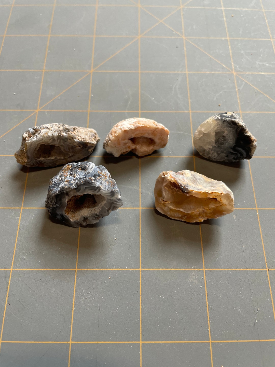 Lot of 5 Small Polished Oco Geodes (1-2”) - Etsy