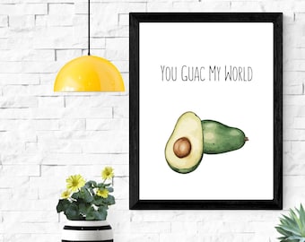 Guac My World - Etsy