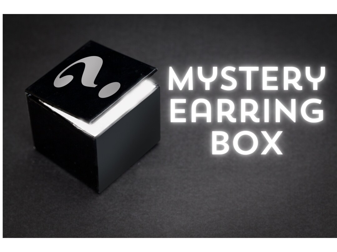 Mystery Earring Box Mystery Gift Mystery Jewelry Mystery - Etsy